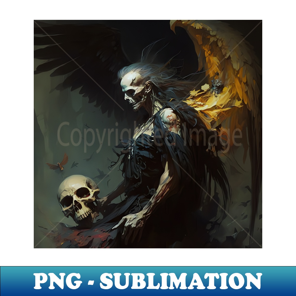 Grim Reaper - Sublimation-Ready PNG File - Stunning Sublimat - Inspire ...