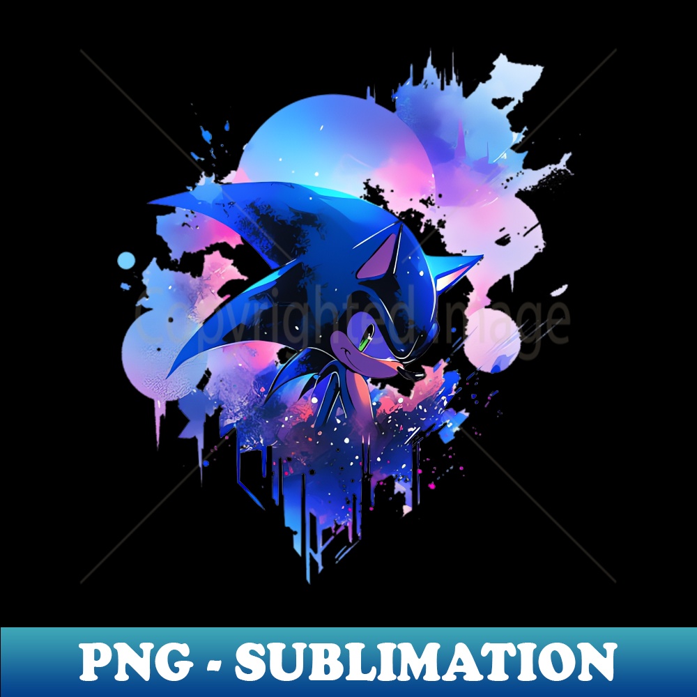 sonic - Aesthetic Sublimation Digital File - Bring Your Desi | Inspire ...