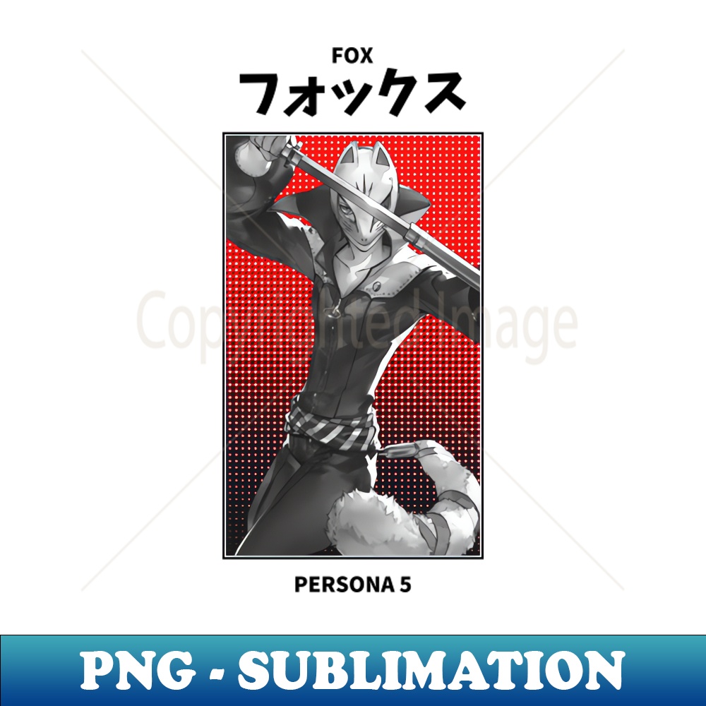 Fox Persona 5 - PNG Transparent Sublimation File - Unleash Y | Inspire ...