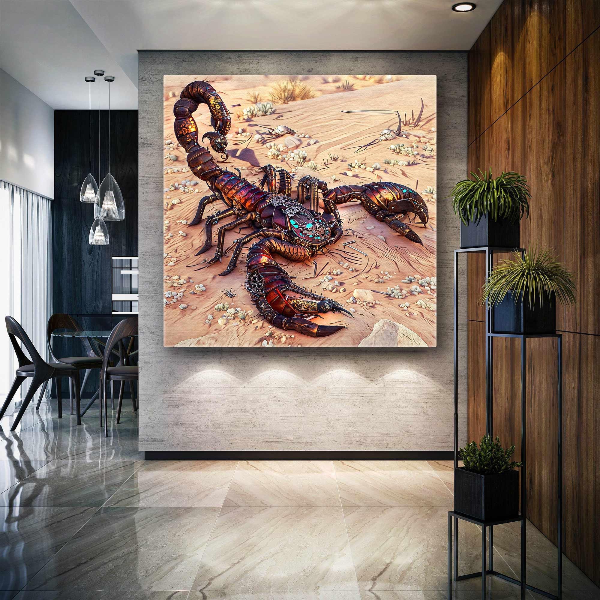 Artificial Intelligence Scorpion Desert Animal Scorpion Roll - Inspire ...