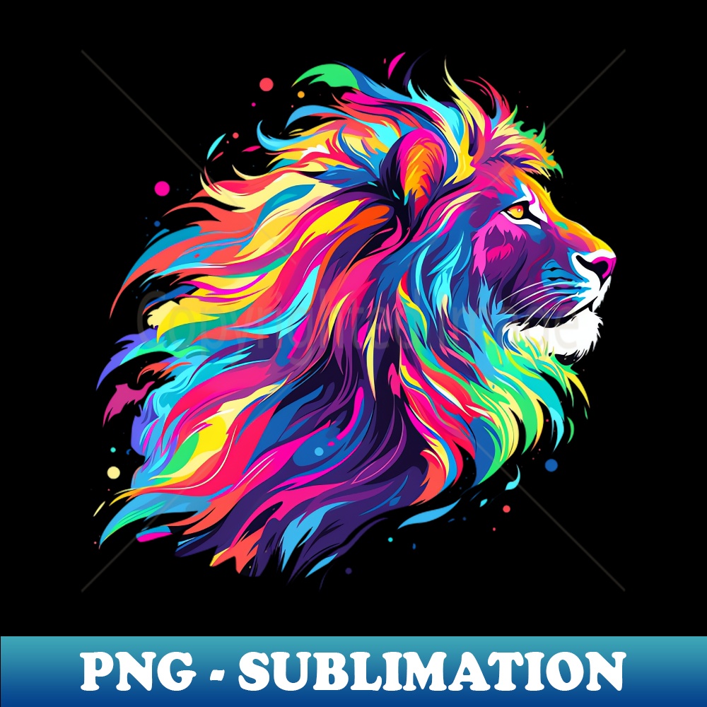 lion - PNG Transparent Sublimation Design - Perfect for Pers | Inspire ...