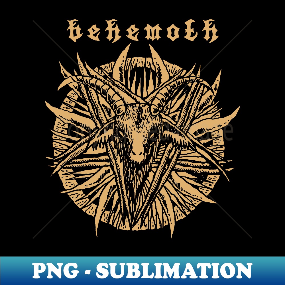 Behemoth Goat Pentagram Skull by KRAFTD - Modern Sublimatio | Inspire ...