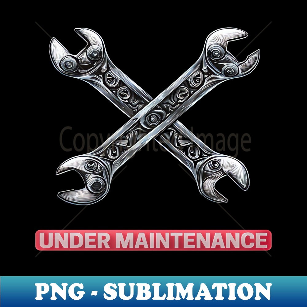 Under Maintenance - Aesthetic Sublimation Digital File - Bri - Inspire ...