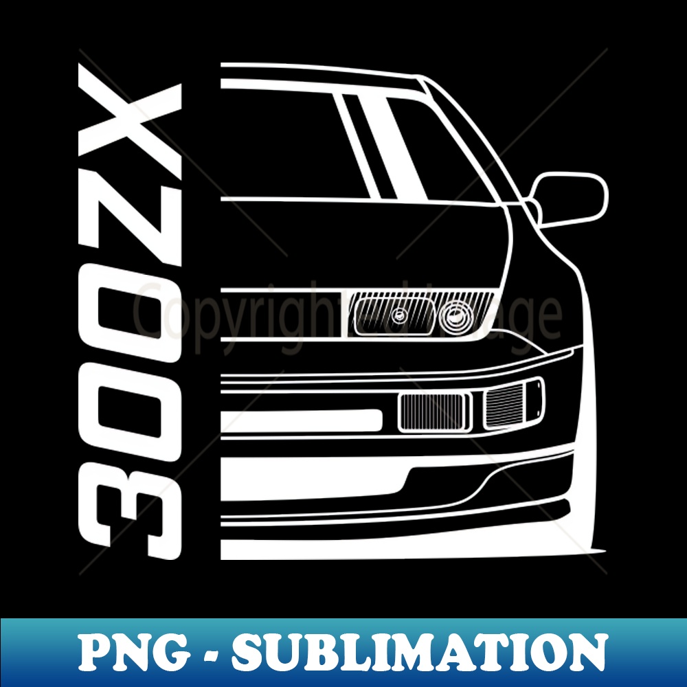 JDM Front 300ZX Z32 - Professional Sublimation Digital Downl | Inspire ...