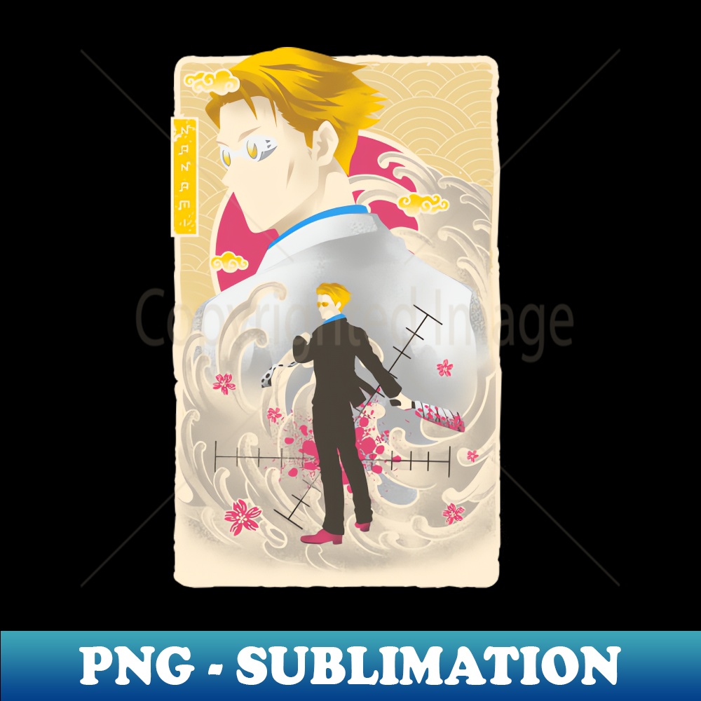 Musha-e Nanami - Modern Sublimation PNG File - Boost Your Su | Inspire Uplift