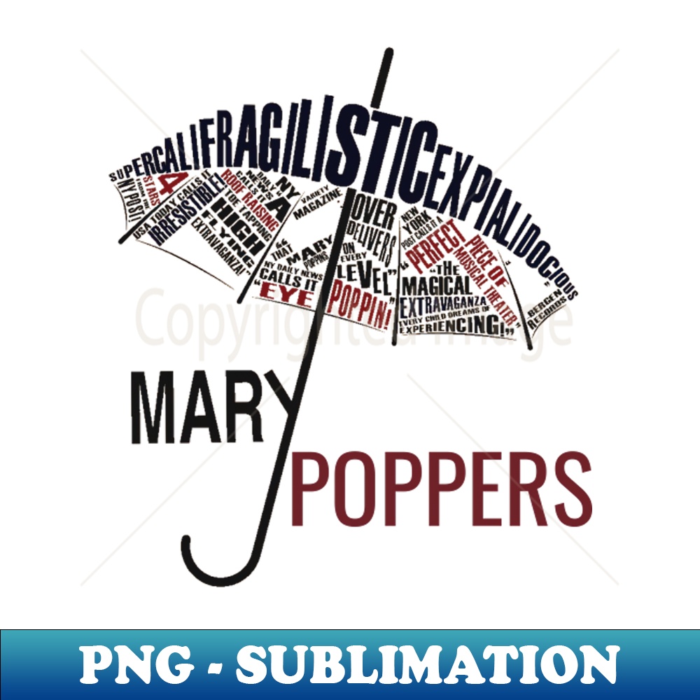 Mary Poppers Retro - Elegant Sublimation PNG Download - Tran | Inspire ...