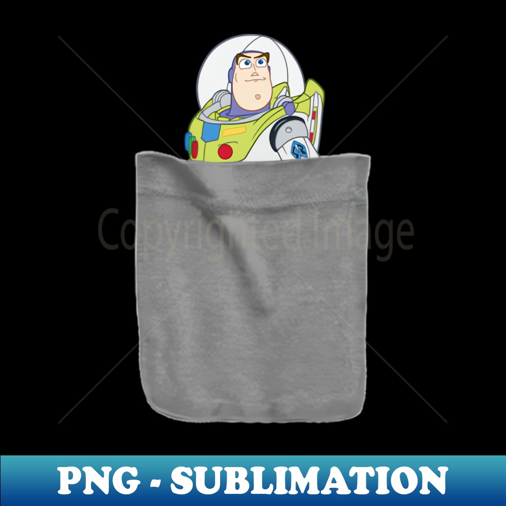 Disney Pixar Toy Story Buzz Faux Pocket Logo - Exclusive Sub | Inspire ...
