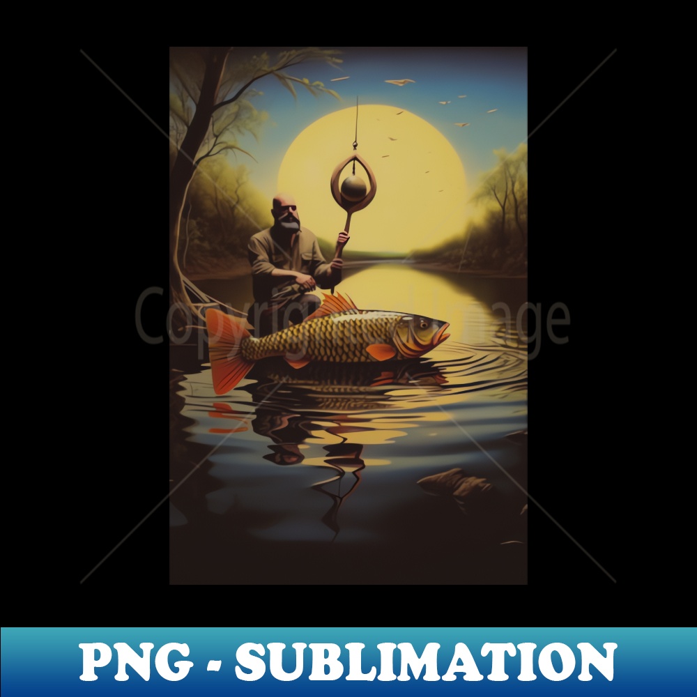 carp crafted design inspired by salvador dali - Sublimation- | Inspire ...