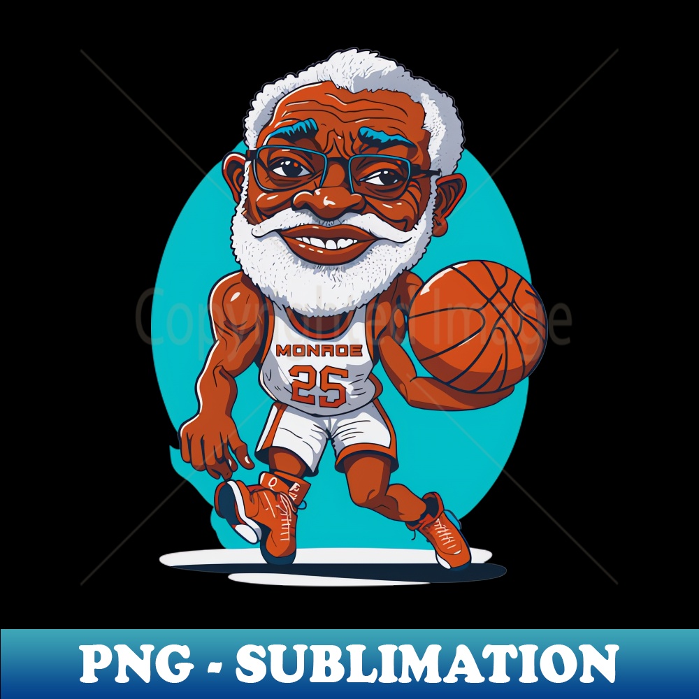 Earl Monroe-The Pearl - Sublimation-Ready PNG File - Perfect | Inspire ...