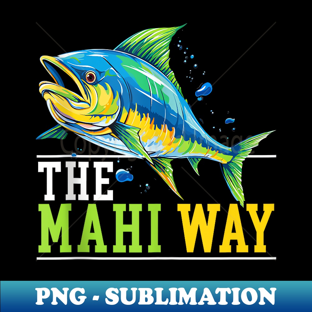 Mahi Mahi Fisher Fish Catcher Fisherman Dolphinfish - High-R | Inspire ...