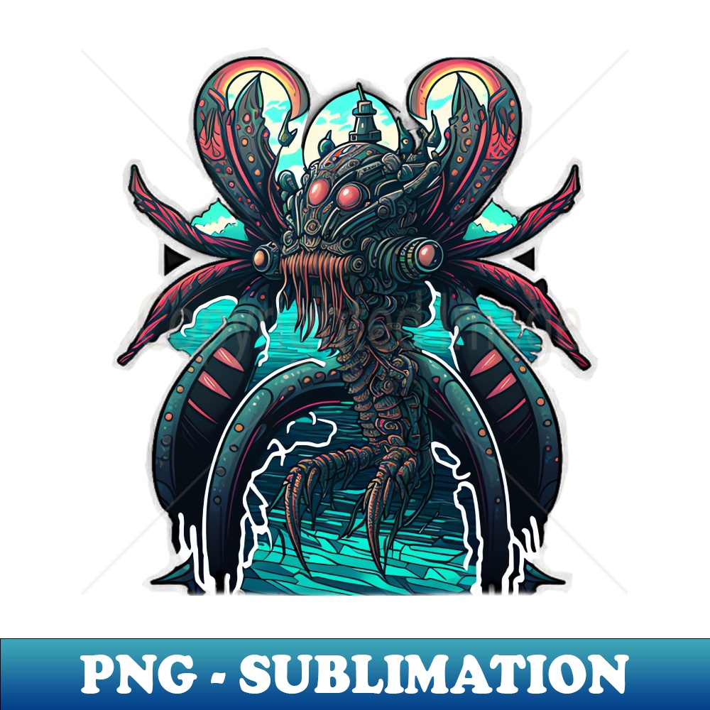 Sea Monster - Signature Sublimation PNG File - Create with C | Inspire ...