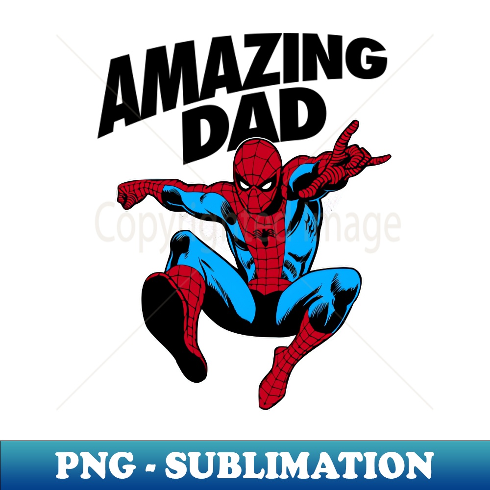 THE MOST AMAZING DAD - 20 - Retro PNG Sublimation Digital Do - Inspire ...