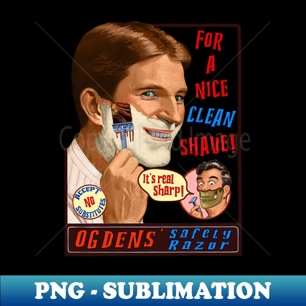 Ogdens Safety Razor - Exclusive Sublimation Digital File - P | Inspire ...