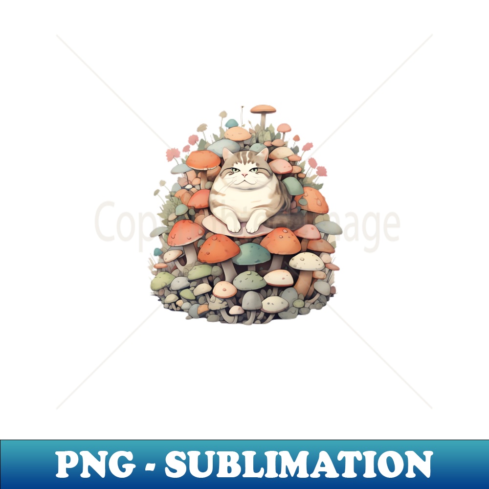 Feline Forest Fungi Whimsical Adventures of Cats and Mushroo | Inspire ...