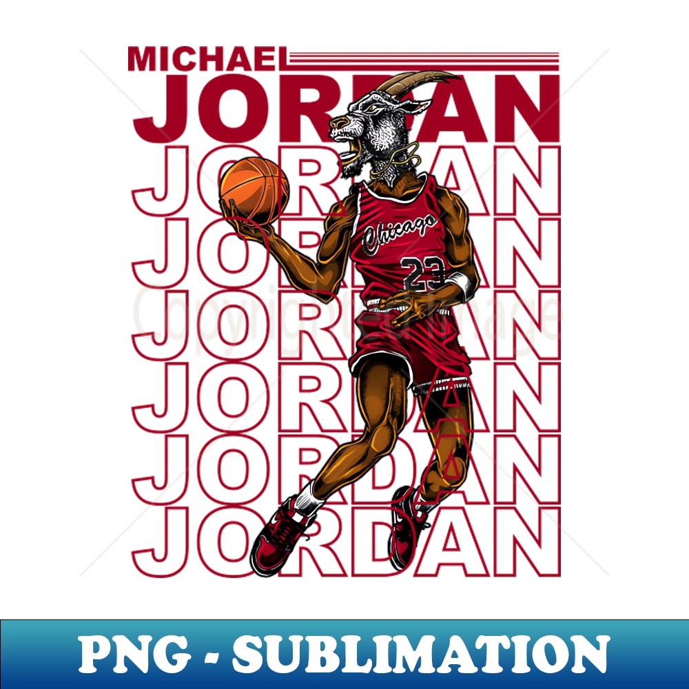 Michael Jordan 23 Basketball - Sublimation-Ready PNG File - | Inspire ...