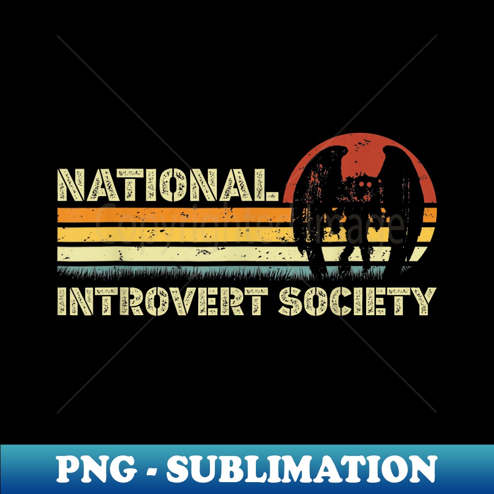 Graphic Official National Introvert Society Cryptid - High-Q | Inspire ...