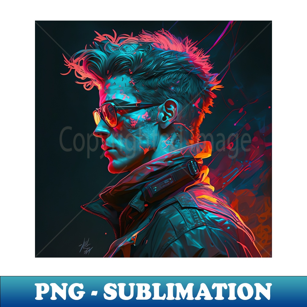 Synth Boy - PNG Transparent Sublimation Design - Stunning Su - Inspire ...