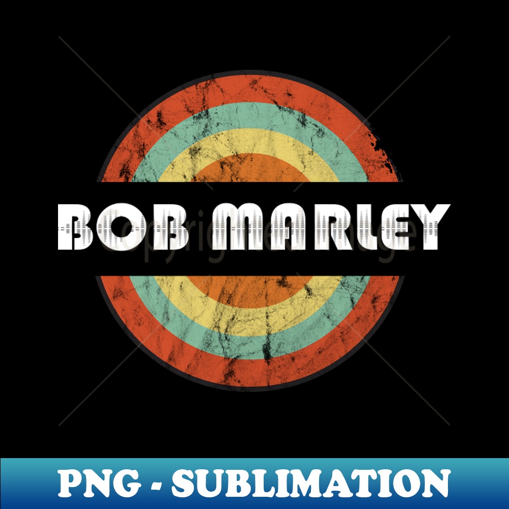 Round Vintage Reggae - PNG Transparent Sublimation Design - - Inspire ...