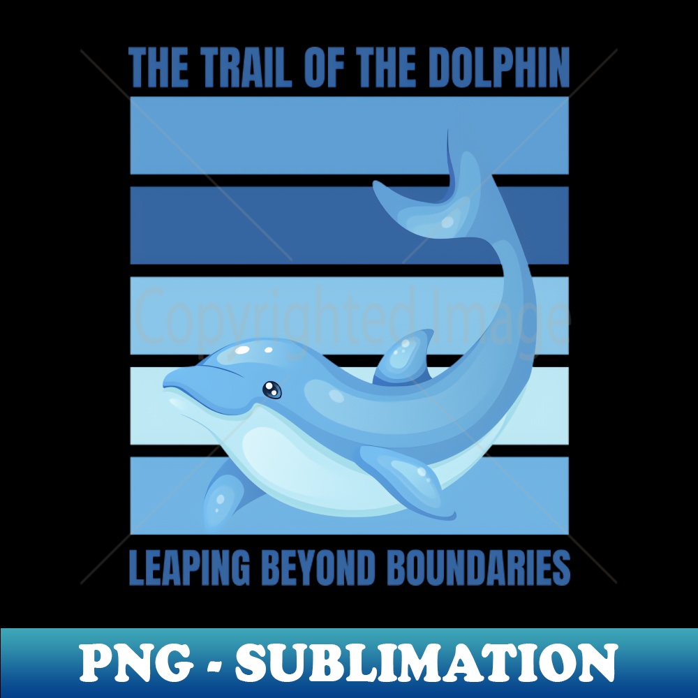 Dolphin - PNG Transparent Sublimation Design - Perfect for S | Inspire ...