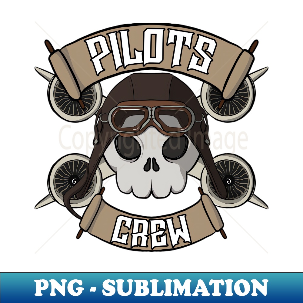 Pilots crew Jolly Roger pirate flag - Special Edition Sublim | Inspire ...