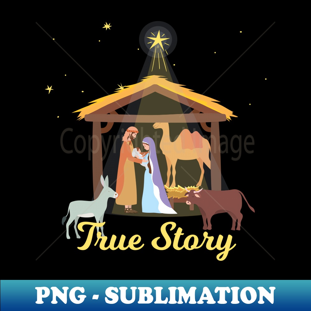 True Story - Christmas Advent Nativity Scene North Star - El | Inspire ...