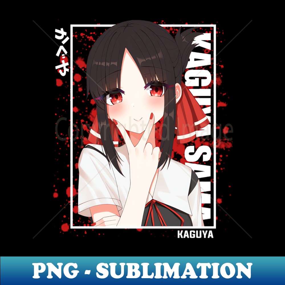 Kaguya Shinomiya Kaguya Sama - Retro PNG Sublimation Digital | Inspire ...