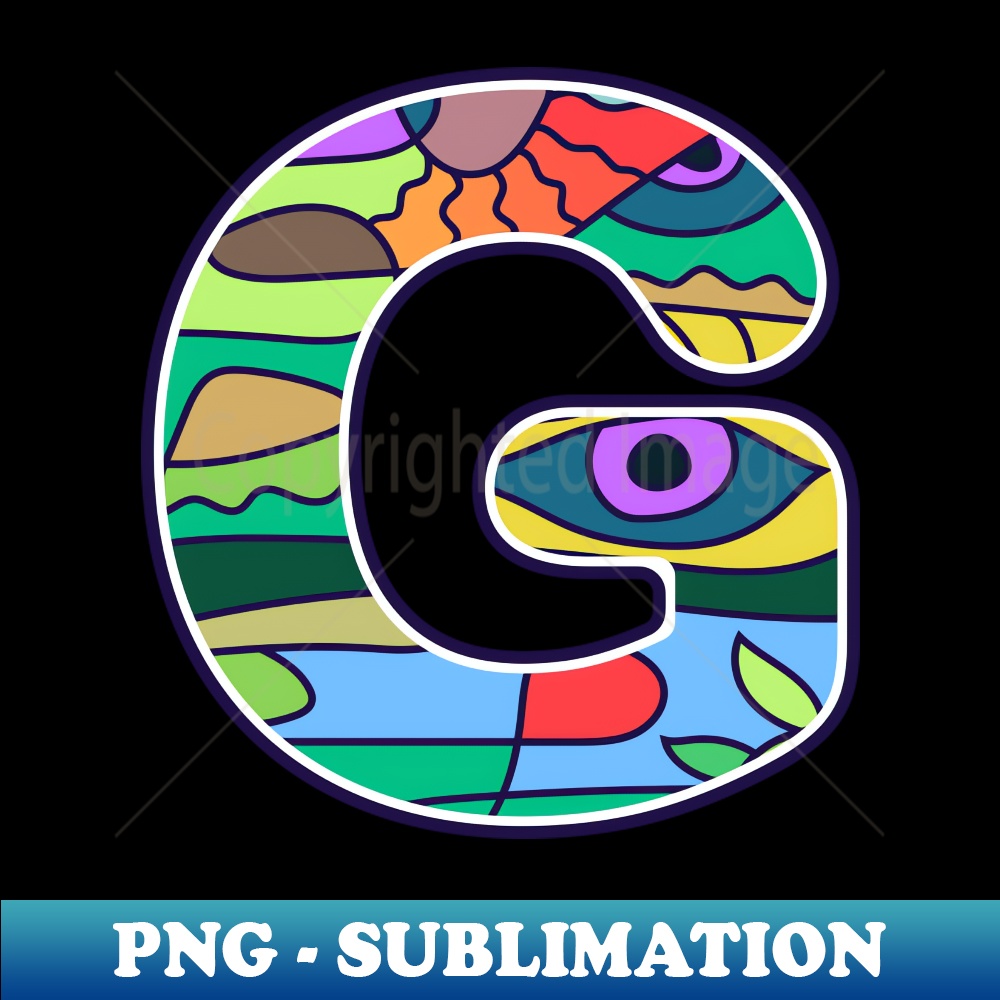 Alphabet G - High-Resolution PNG Sublimation File - Perfect | Inspire ...