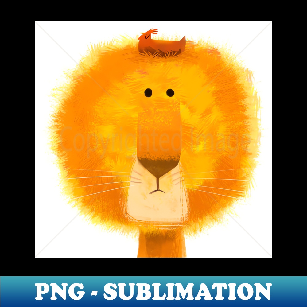 Lion and Hen - Elegant Sublimation PNG Download - Defying th - Inspire ...