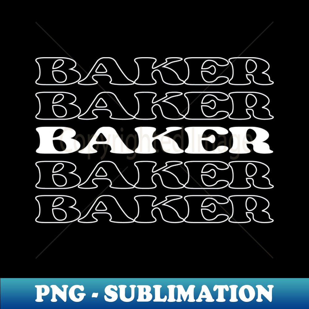 Baker Baker Pastry Chef Bakeshop Worker Dough Puncher Bread | Inspire ...