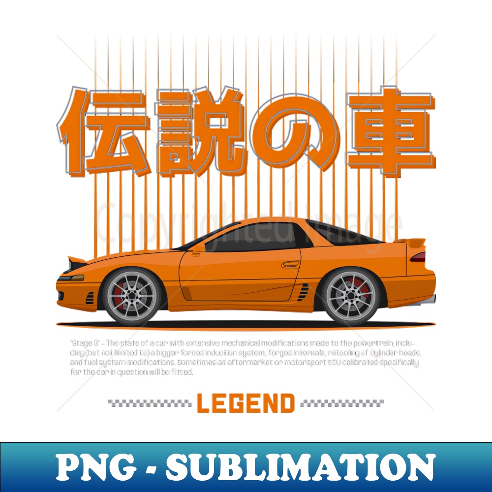 Tuner Orange 3KGT JDM - High-Resolution PNG Sublimation File - Inspire ...