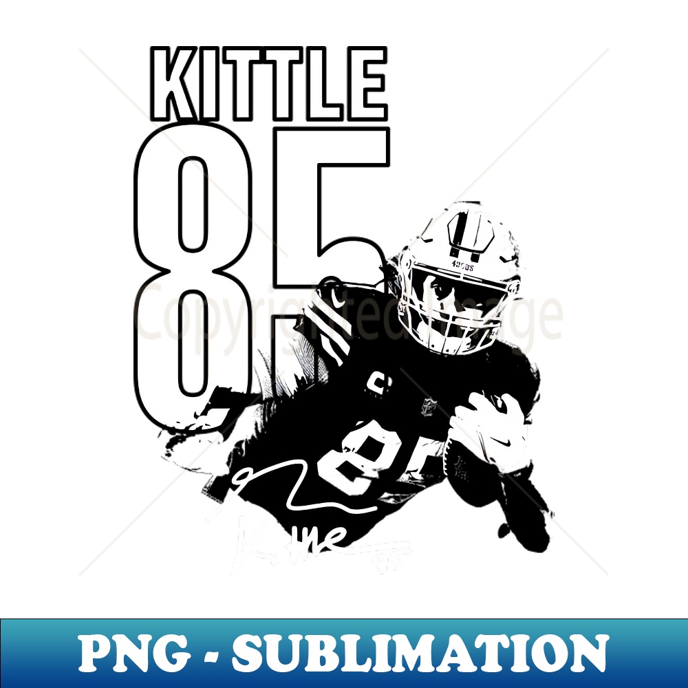 George Krieger Kittle T Shirt - PNG Sublimation Digital Down | Inspire ...