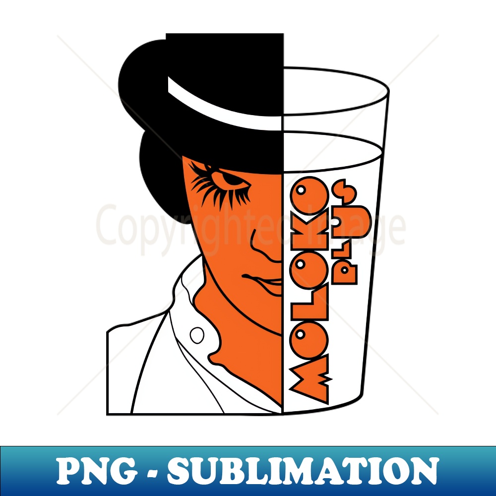 Clockwork Orange Moloko - High-Resolution PNG Sublimation Fi | Inspire ...