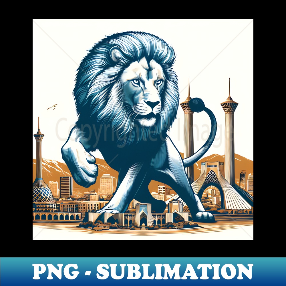 A persian lion - Persian iran design - Stylish Sublimation D | Inspire ...
