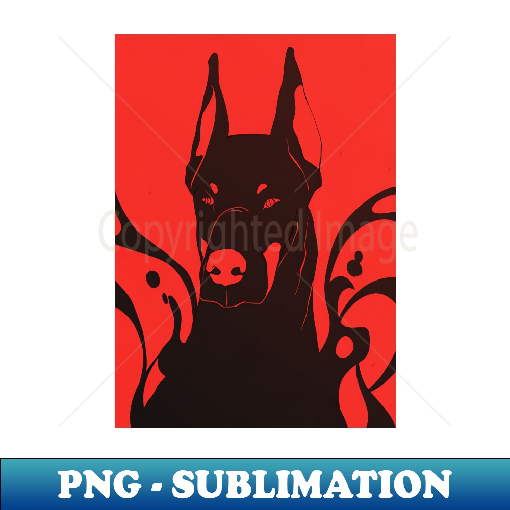 angry doberman - Premium PNG Sublimation File - Perfect for | Inspire ...