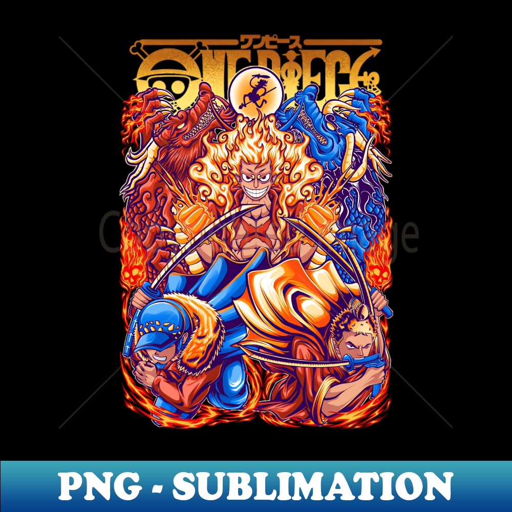 One Piece Wano arc - Signature Sublimation PNG File - Bring | Inspire ...
