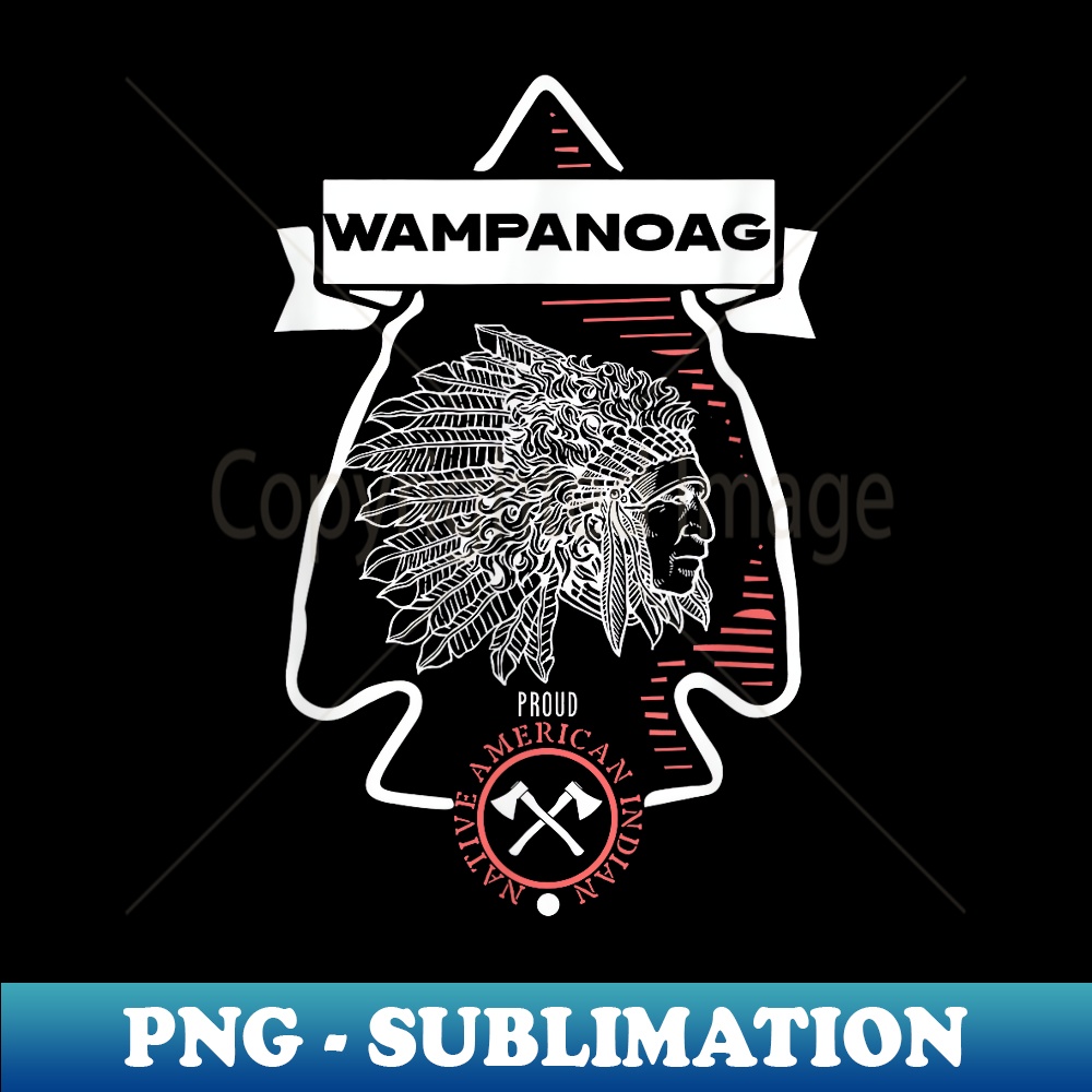 Wampanoag Tribe Native American Indian Proud Arrow Vintage - | Inspire ...