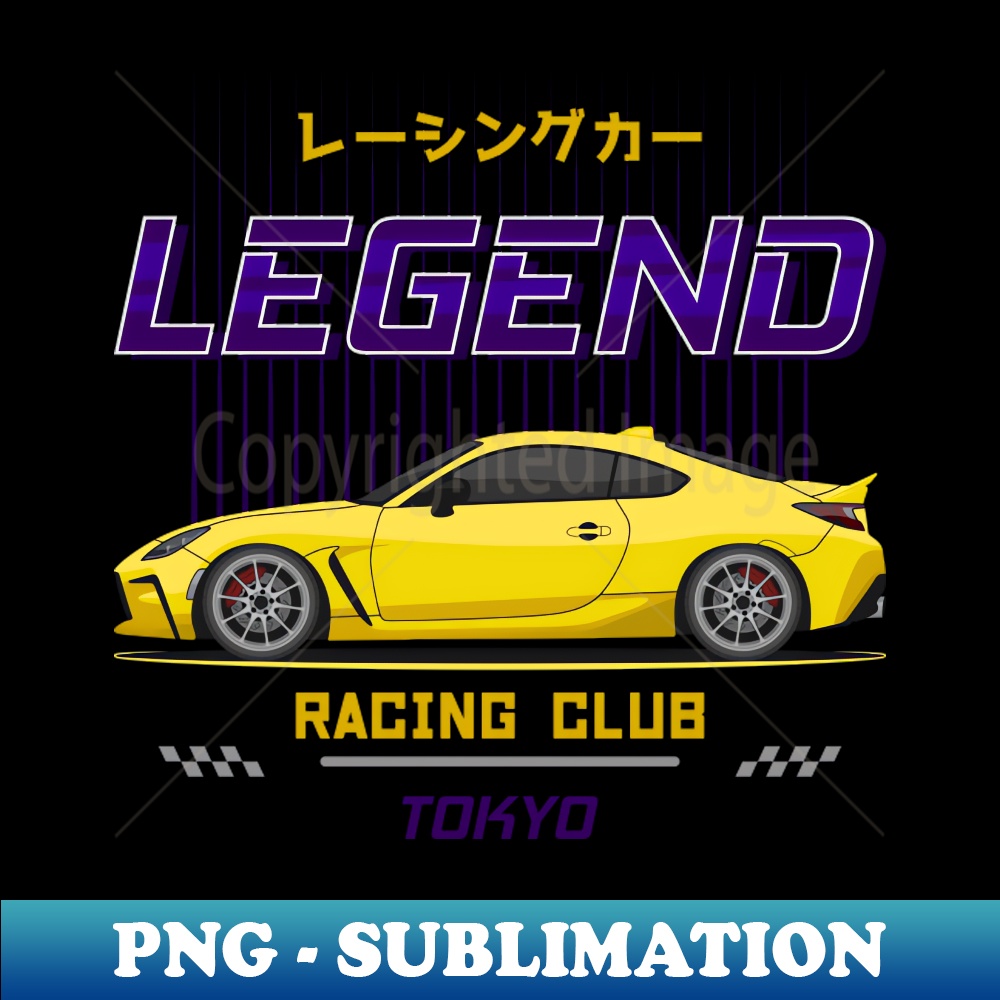 Tuner Yellow GR86 JDM - Aesthetic Sublimation Digital File - - Inspire ...