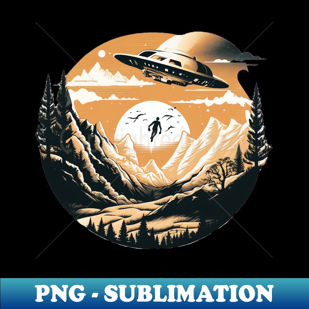 Alien going back home - PNG Transparent Sublimation Design - | Inspire ...