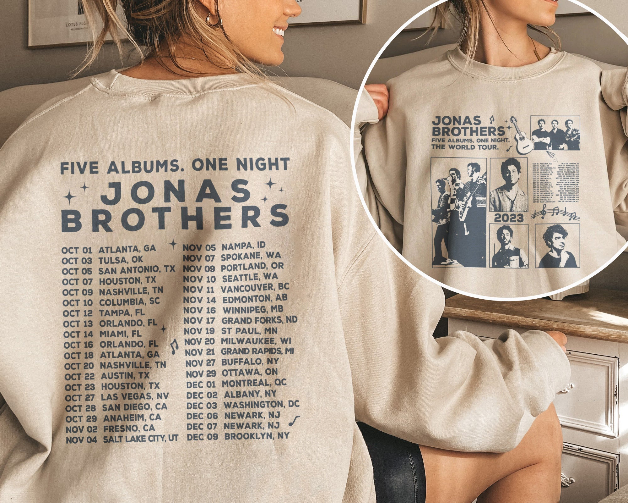 Vintage Jonas Brothers Shirt, Retro Jonas Brothers Merch, Jo | Inspire ...