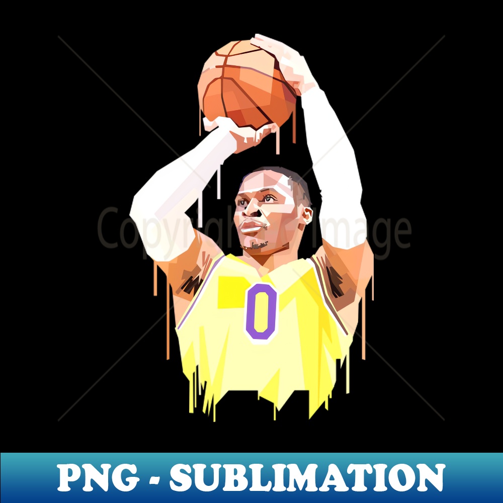 RUSSELL WESTBROOK - PNG Transparent Sublimation Design - Bri | Inspire ...