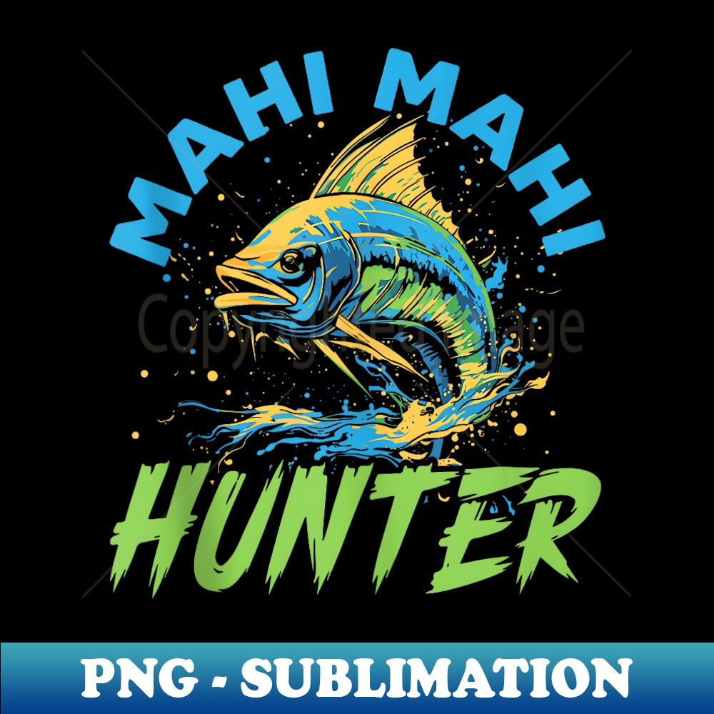 Mahi Mahi Fisher Fish Catcher Fisherman Dolphinfish - Instan | Inspire ...