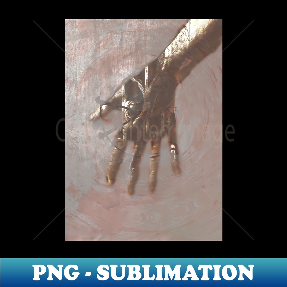 Digital collage special processing Hand mystic Ugly grainy t | Inspire Uplift