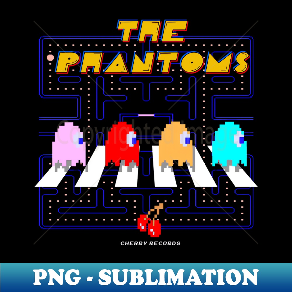 The Phantoms Blue Album - Retro PNG Sublimation Digital Down - Inspire ...