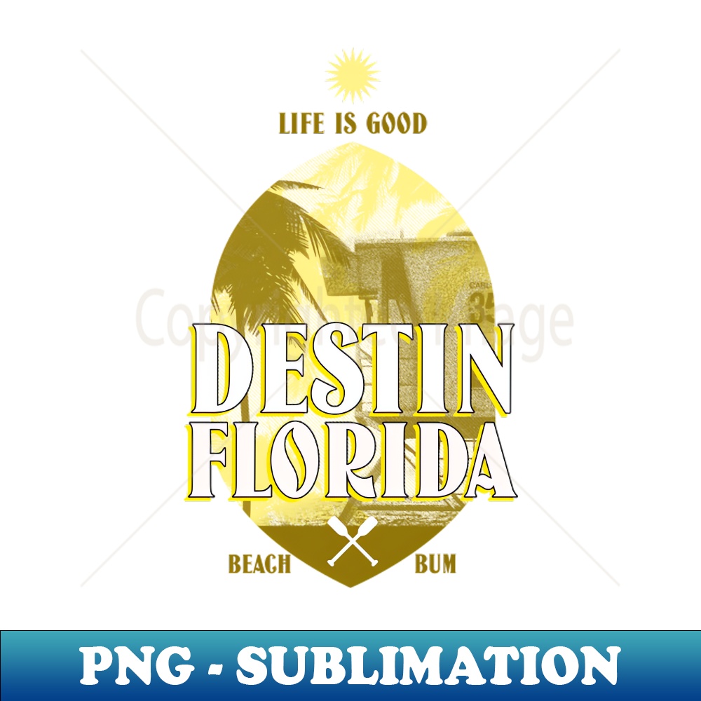 DESTIN FLORIDA T-SHIRT - Signature Sublimation PNG File - Pe | Inspire ...