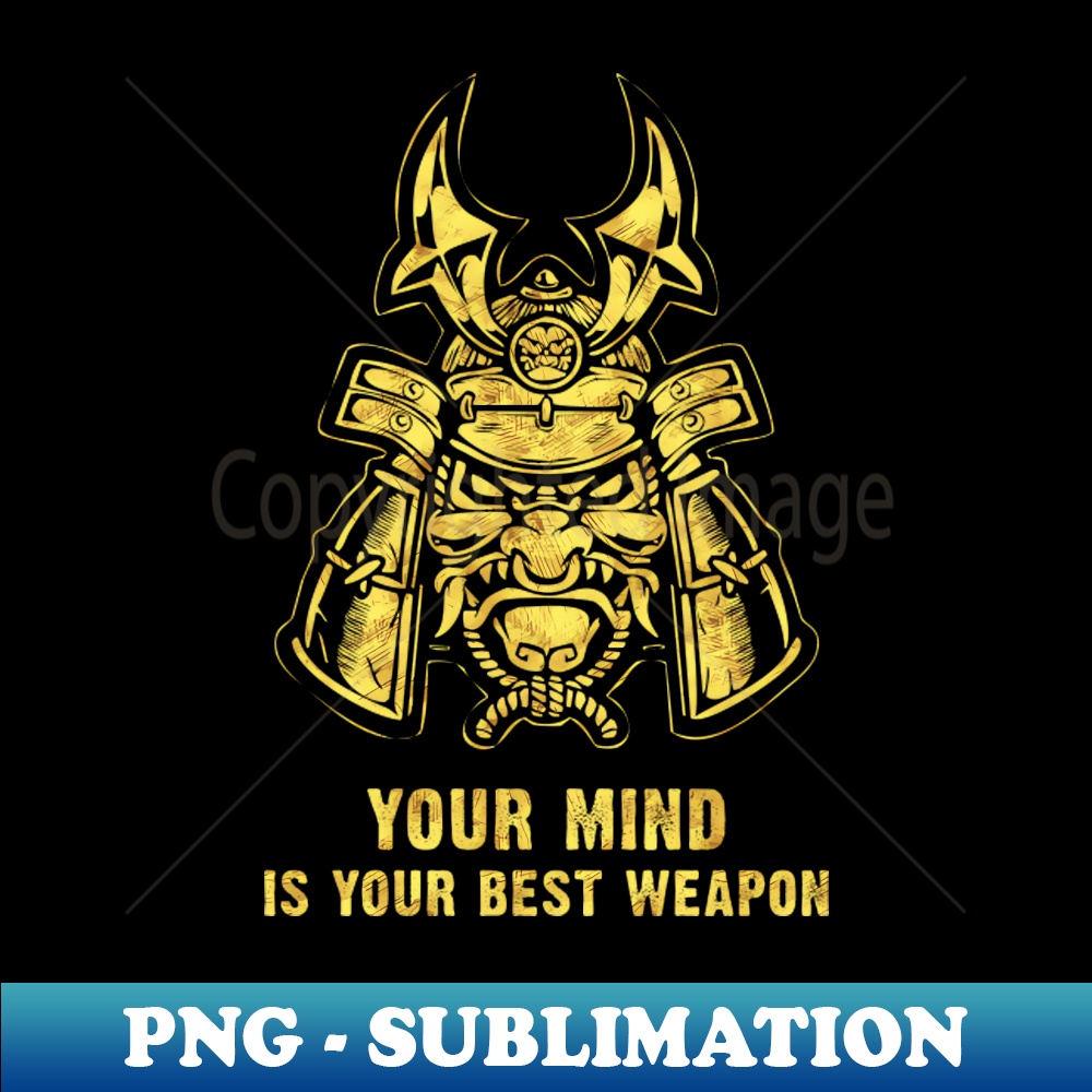 Your mind is your best weapon Samurai Warrior Mask - Unique | Inspire ...