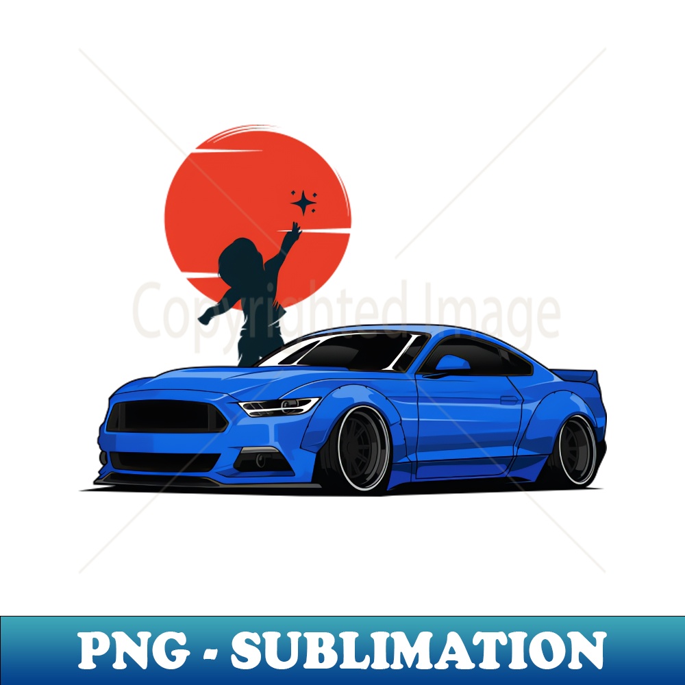 Mustang v8 WideBody - PNG Transparent Digital Download File | Inspire ...