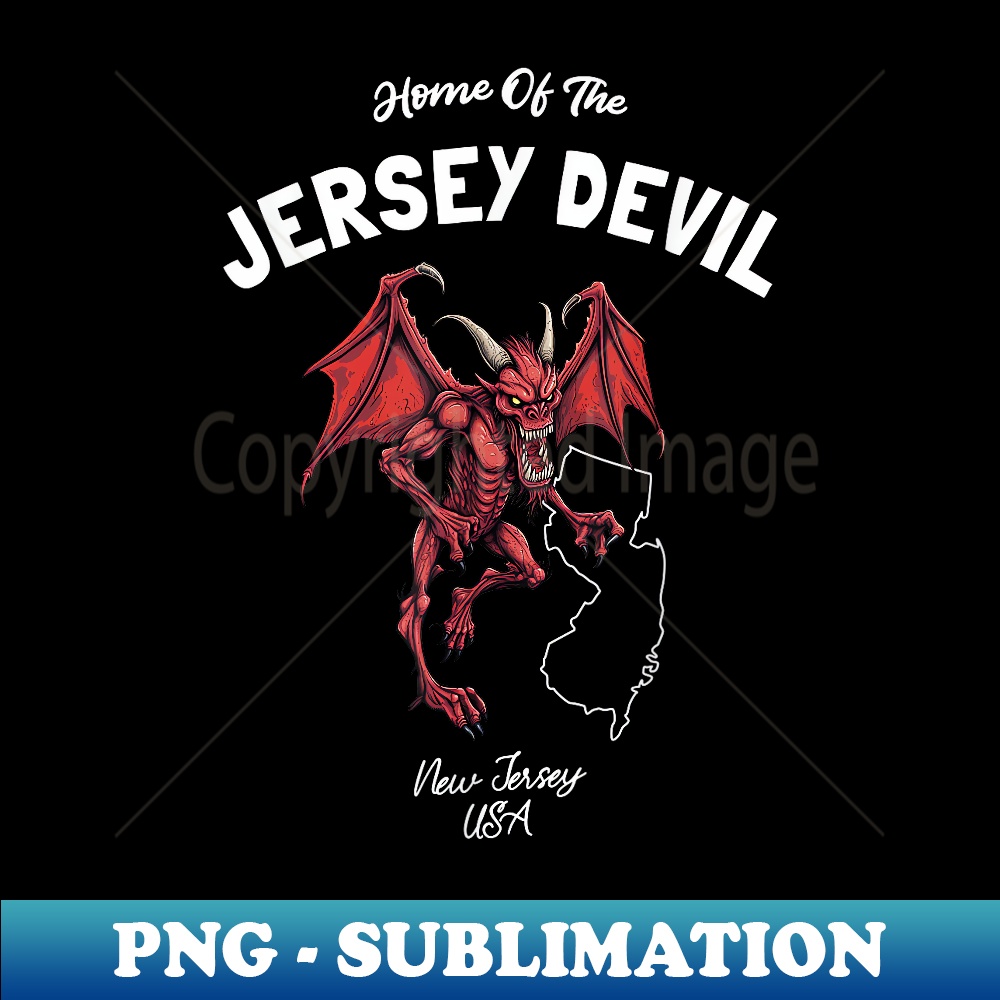 Home Of The Jersey Devil New Jersey USA Cryptid - Trendy Sub | Inspire ...