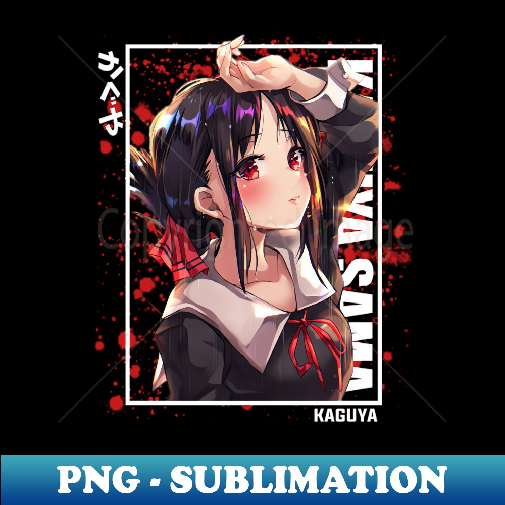 Kaguya Shinomiya Kaguya Sama - Modern Sublimation PNG File - | Inspire ...