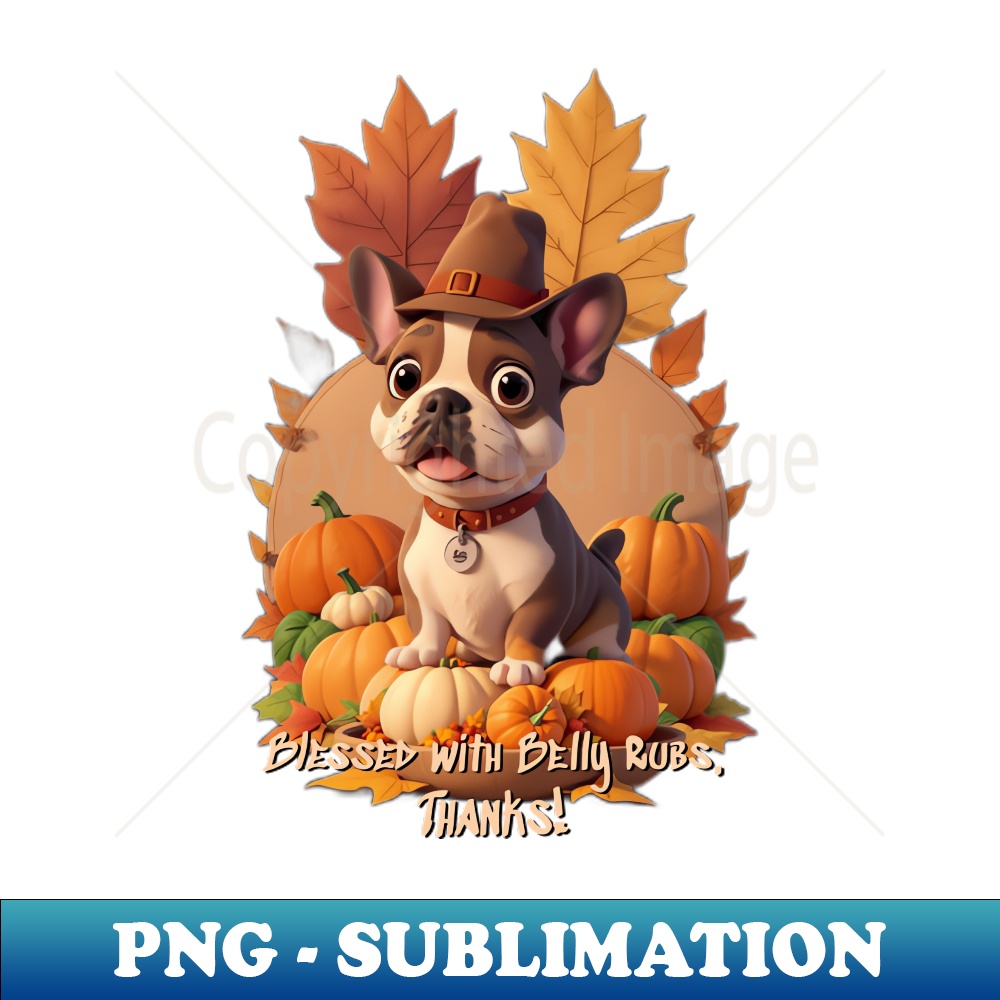 Thanksgiving Dog French Bulldog - Stylish Sublimation Digita | Inspire ...