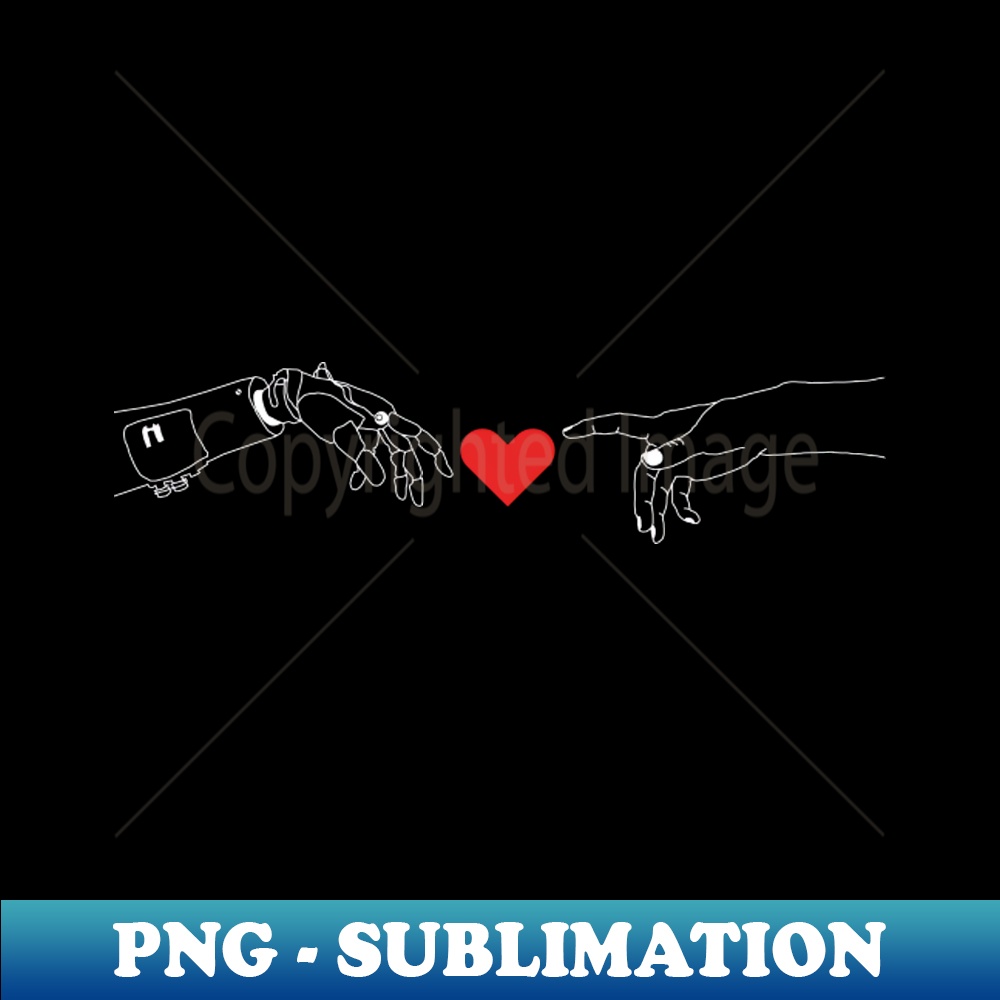 AI and humans love - PNG Transparent Sublimation Design - In - Inspire ...